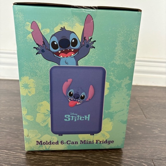 Disney | Kitchen | Disney Stitch Molded 6can Mini Fridge | Poshmark